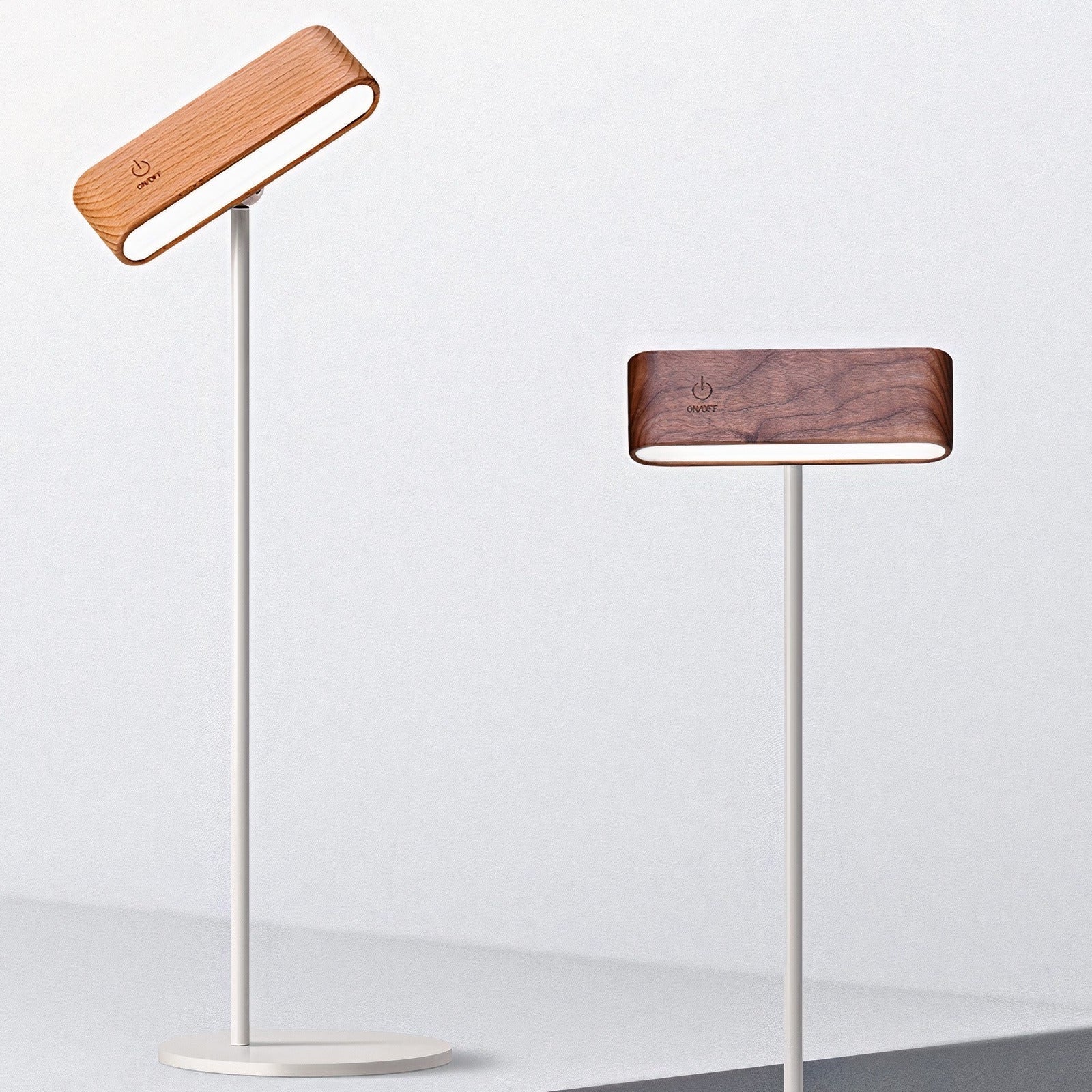 Wooden Magnetic Rotatable LED Wall & Table Lamp | The Lamp Deck
